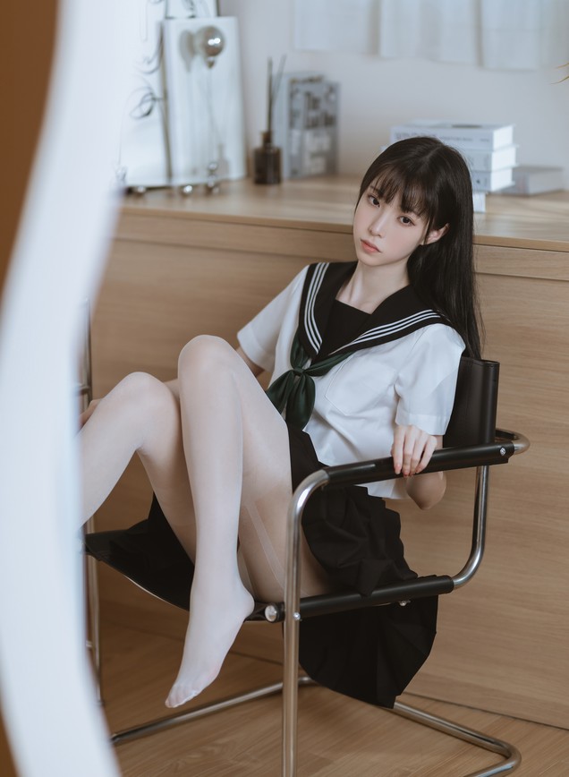 许岚LAN – 白丝水手服 [40P-608MB] – 鹿奈次元