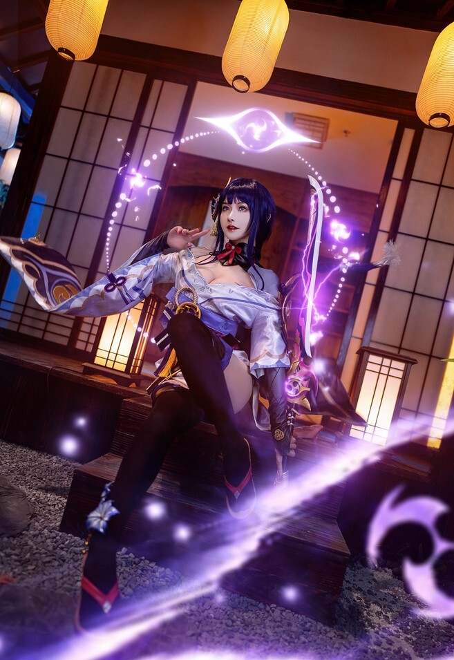 露兒大魔王 – 雷电将军 [17P-96MB] – 鹿奈次元