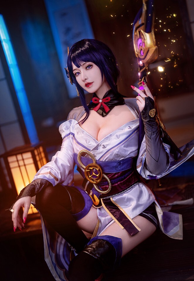 露兒大魔王 – 雷电将军 [17P-96MB] – 鹿奈次元