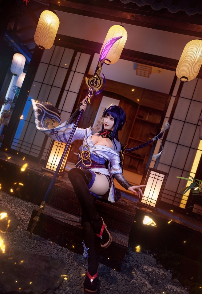 露兒大魔王 – 雷电将军 [17P-96MB] – 鹿奈次元