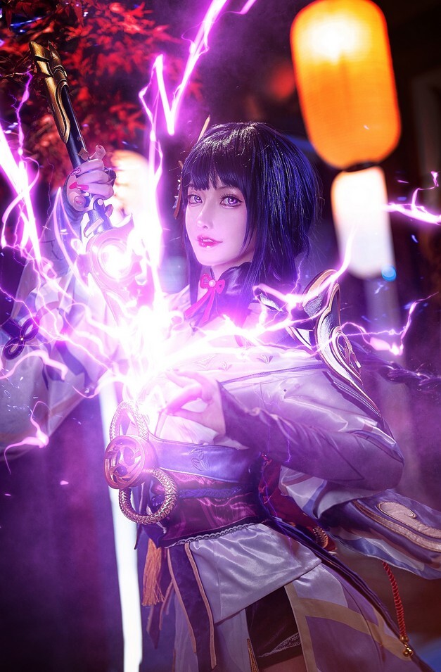 露兒大魔王 – 雷电将军 [17P-96MB] – 鹿奈次元