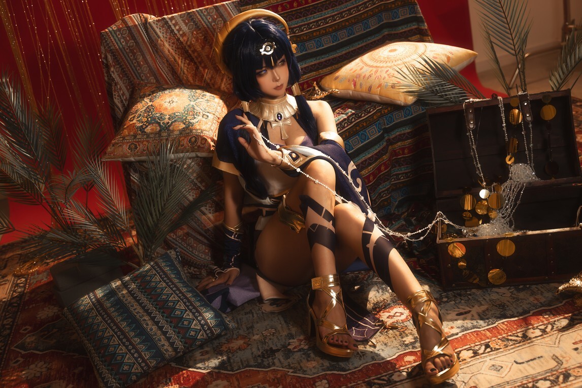 Seya-狮砸 – 原神 坎蒂丝 [12P-142MB] – 鹿奈次元