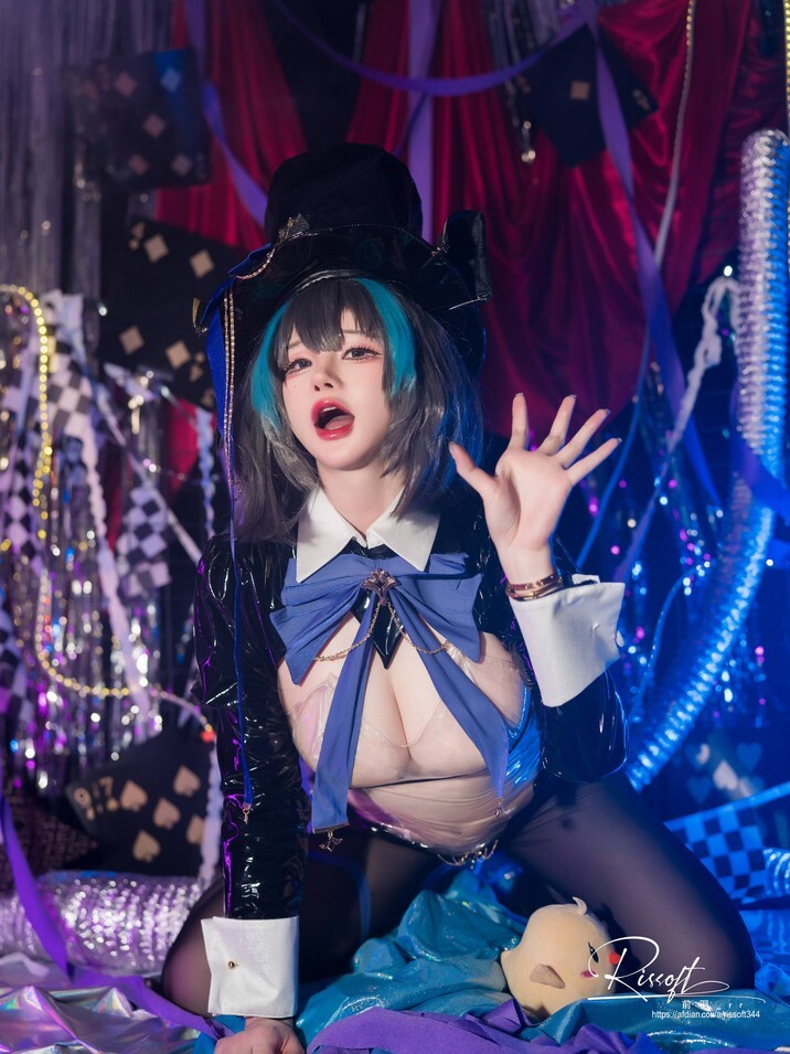 前羽rr – チェシャー マジシャンver [50P-75.2MB] – 鹿奈次元