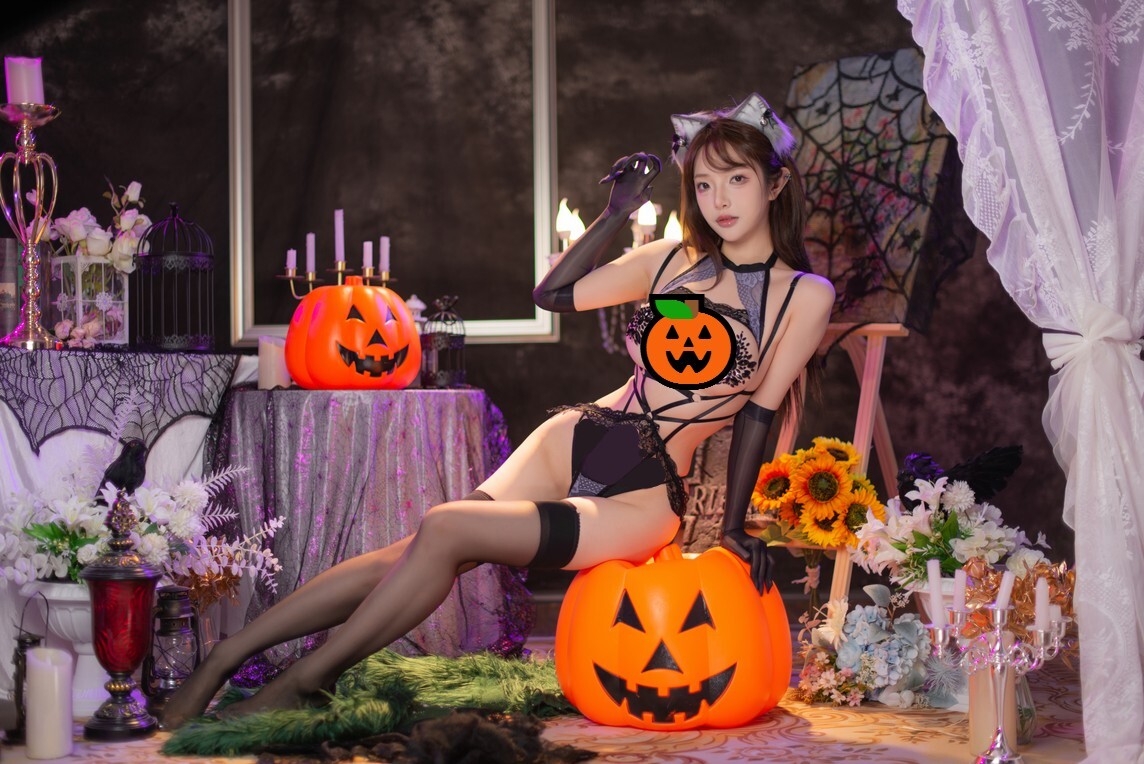 雯妹不讲道理 – 2024万圣猫娘 [50P1V-969MB] – 鹿奈次元